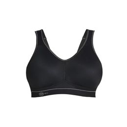 Anita active Damen Bustier "BH Light & Firm 1er Pack"schwarz, Gr. 90, Obermaterial: 80% Polyamid PA. 20% Elasthan EL., BHs