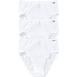 Speidel Damen H&uuml;ftslip "Britta", Gr. 38, wei&szlig;, Jersey, Obermaterial: 95% Baumwolle, 5% Elasthan, unifarben, Unterhosen, elastisch, basic, bequem,