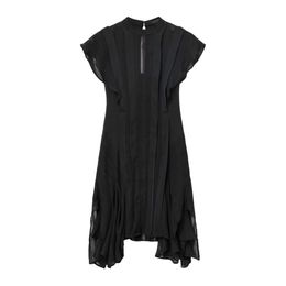 AllSaints Kleid Damen Gr&ouml;&szlig;e 32 schwarz Winterkleid