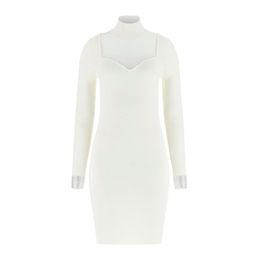 Guess Kleid Damen Gr&ouml;&szlig;e 46 creme Winterkleid