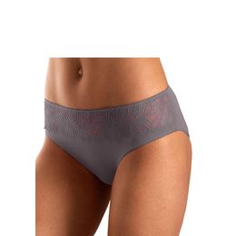 Vivance Damen Jazz-Pants Slips, Gr. 32, rosa, Obermaterial: 95% Baumwolle, 5% Elasthan. Spitze: 90% Polyamid, 10% Elasthan, unifarben, Unterhosen,