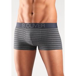 s.Oliver Herren Hipster, Gr. S, bunt, Jersey, Obermaterial: 92% Baumwolle, 8% Elasthan (LYCRA), gestreift, Unterhosen, knapp sitzende Boxershorts f&uuml;r