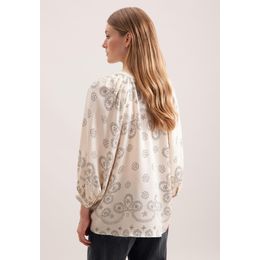 Seidensticker Damen Tunika, beige, Gr. 38, gemustert, 100% Viskose, Tuniken