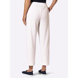 Classic Basics Damen 7/8-Hosewei&szlig;, Gr. 38, unifarben, 60% Baumwolle, 40% Polyester, Hosen