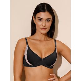 w&auml;schepur W&Auml;SCHEPUR Damen Schalen-BH, Gr. 90, schwarz, 66% Polyamid, 34% Elasthan, BHs