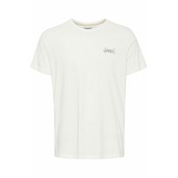Blend Damen T-Shirt "BHTee", wei&szlig;, Gr. S, bedruckt, Web, 100% Baumwolle, Shirts, Basic T-Shirt mit Rundhalsausschnitt