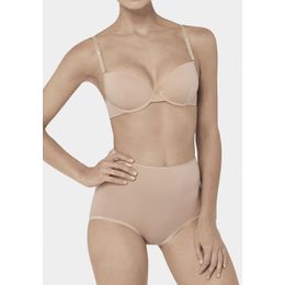 Sloggi Damen Maxislip "24/7 Cotton", Gr. 44, beige, Jersey, Obermaterial: 96% Baumwolle, 4% Elasthan (LYCRA), unifarben, Unterhosen, h&ouml;her