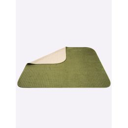 Tagesdecke HEINE HOME, B:270cm L:250cmgr&uuml;n, 100% Polyester, Tagesdecken