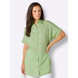 Damen Longblusereseda, Gr. 42, CREATION L PREMIUM, unifarben, 100% Lyocell, Blusen