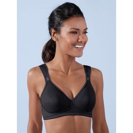 w&auml;schepur W&Auml;SCHEPUR Damen Soft-BH, Gr. 85, schwarz, 43% Polyester, 30% Polyamid, 23% Baumwolle, 4% Elasthan, BHs