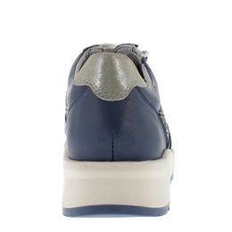 Reflexan Damen Schn&uuml;rschuh, Gr. 38taubenblau, Glattleder, Schuhe