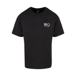 T-Shirt K1x "K1x Herren KXM241-058-1 K1x Signature Tee", Damen, Gr. M, schwarz, 100% Baumwolle, bedruckt, normal, Rundhals, Shirts T-Shirt