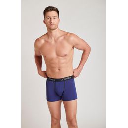 Jockey Herren Trunk "Chafe Proof Pouch", Gr. XXL, blau, Microfaser, Obermaterial: 94% Modal, 6% Elasthan, unifarben, Unterhosen, mittlere Bundh&ouml;he,