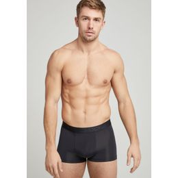 Jockey Herren Trunk "Microfiber Air", Gr. M, schwarz, Single Jersey, Obermaterial: 85% Polyamid, 15% Elasthan, unifarben, Unterhosen, schnell