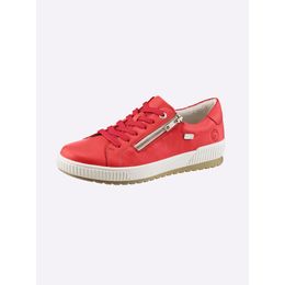 Sneaker Remonte, Damen, Gr. 37, hummer, Glattleder, Schuhe Sneaker