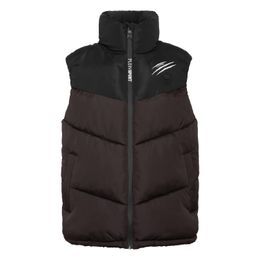 Plein Sport Damen Kurzweste "Kurze Weste", schwarz, Gr. XS, Obermaterial: 100% Polyester. Futter: 100% Polyester. F&uuml;llung: 100% Polyester, Westen