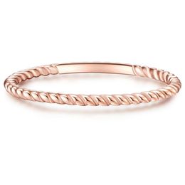 Glanzst&uuml;cke M&uuml;nchen Damen Fingerring "X991", 58, Silber 925 (Sterlingsilber), 1,4mm, rosa, GLANZST&Uuml;CKE M&Uuml;NCHEN, Silber 925 (Sterlingsilber), Fingerringe, aus Sterling