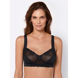 w&auml;schepur W&Auml;SCHEPUR Damen B&uuml;gelloser BH, Gr. 85, schwarz, 88% Polyamid, 12% Elasthan, BHs