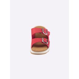 Franken Schuhe FRANKEN-SCHUHE Damen Pantolette, Gr. 38rot, Lederimitat, Schuhe