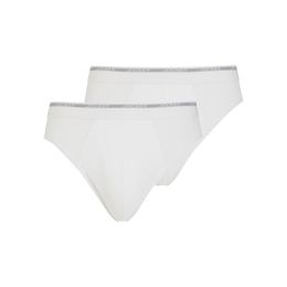 Jockey Herren Slip "Modern Classic", Gr. L, wei&szlig;, Feinripp, Obermaterial: 100% Baumwolle, unifarben, Unterhosen, mittlere Bundh&ouml;he, ohne Eingriff