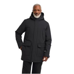 Jack Wolfskin Herren Funktionsparka "CANYON SHIELD PARKA M", schwarz, Gr. XXL, Obermaterial: 100% Polyamid. Futter: 100% Polyester. Wattierung: 100%