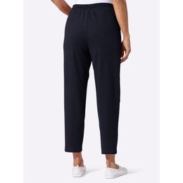 Classic Basics Damen 7/8-Hosemarine, Gr. 40, unifarben, 60% Baumwolle, 40% Polyester, Hosen