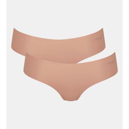 Sloggi Kinder Hipster "ZERO Microfibre 2.0", Gr. L, braun, Single Jersey, Obermaterial: 76% Polyamid, 24% Elasthan, Unterhosen, nahtlos, unsichtbar,
