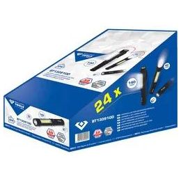 Brilliant Tools 2 in 1 COB-Taschenlampen-Display 24tlg. - BT130910D