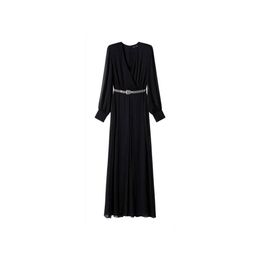 Mango Kleid Damen Gr&ouml;&szlig;e 34 schwarz Winterkleid
