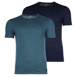Emporio Armani T-Shirt Herren Gr&ouml;&szlig;e L dunkelblau / petrol