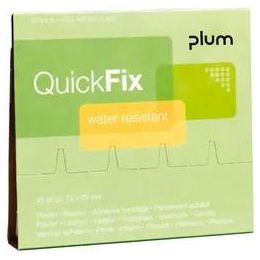 Plum QuickFix "Water Resistant" Pflasterrefill 45 St&uuml;ck 45 Pflasterstrips