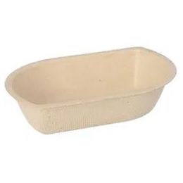 Folia PAPSTAR Conpax (LM) Snacktrays Zuckerrohr 3,6 cm x 9,9 cm x 15 cm natur 600 St&uuml;ck