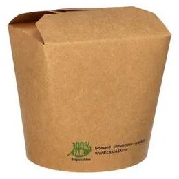Papstar Snackboxen, Pappe eckig 760 ml 9,8 cm x 10 cm x 8,8 cm braun 500 St&uuml;ck