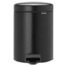 Brabantia newIcon Tretm&uuml;lleimer 5 Liter schwarz