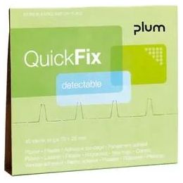 Plum QuickFix "Detectable" Pflasterrefill 45 St&uuml;ck 45 Pflasterstrips
