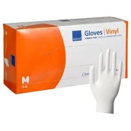 ABENA Vinyl-Handschuhe transparent, ungepudert VE 100 St&uuml;ck M