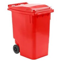 Vepa Bins Mini Container 360 Liter mit Klappdeckel rot