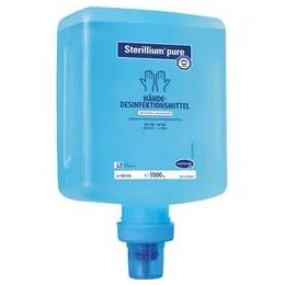 Bode Sterillium pure H&auml;ndedesinfektionsmittel 10 x 1 Liter CleanSafe-Flasche