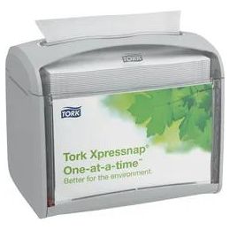 Tork 272613, 272611 Signature Line Xpressnap N4 Serviettenspender hellgrau