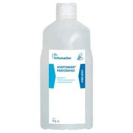 Dr. Schumacher Aseptoman parf&uuml;mfrei alkoholisches H&auml;ndedesinfektionsmittel 12 x 1 Liter