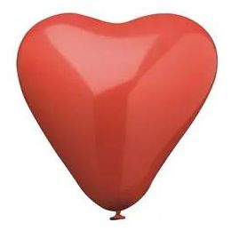 Papstar Luftballons &Oslash; 30 cm rot "Heart" large 48 St&uuml;ck
