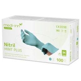 Medi-Inn Einmalhandschuhe Nitril Mint Plus, puderfrei VE 1000 St&uuml;ck XL
