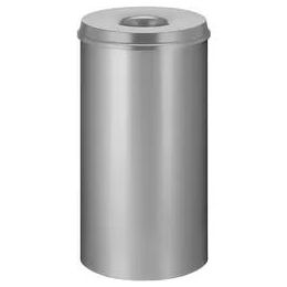 V-Part Feuerl&ouml;schender Papierkorb 50 Liter offen grau