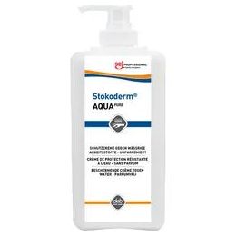 Deb Stoko Stokoderm Aqua PURE Spezial-Hautschutzcreme 20 x 500 ml Pumpflasche