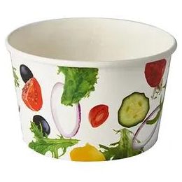 Papstar Starpak Salatschalen, Pappe "To Go" 600 ml &Oslash; 12,5 cm, 7,5 cm "Salad" 600 St&uuml;ck