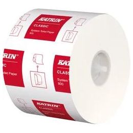 Katrin 156005 System-Toilettenpapier 2-lagig Classic System toilet 800 1 Karton = 36 Rollen