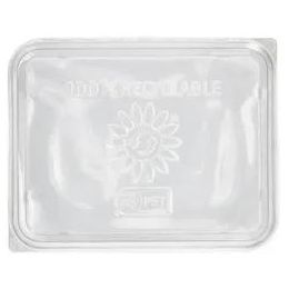 Papstar Starpak Deckel f&uuml;r Mikrowellenschalen 2 cm x 23,4 cm x 18,7 cm transparent 300 St&uuml;ck