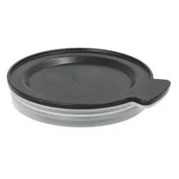 Papstar "Circulware by Haval" Mehrweg-Deckel f&uuml;r Trinkbecher PP rund &Oslash; 8 cm, 1,5 cm schwarz 192 St&uuml;ck