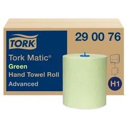 Tork 290076 Matic gr&uuml;nes Rollenhandtuch Advanced 150 Meter 1 Karton = 6 Rollen
