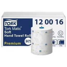 Tork 120016 Matic Handtuchrollen Premium TAD 120 Meter 1 Karton = 6 Rollen